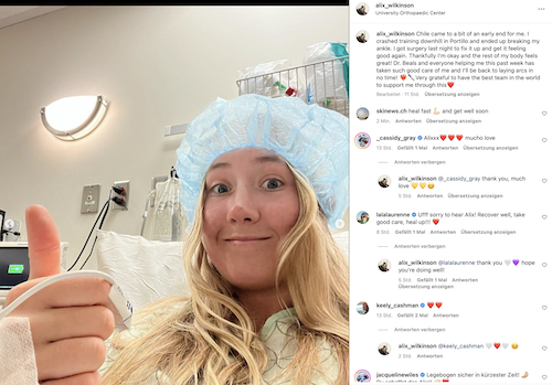 US-Speed-Fahrerin Alix Wilkinson muss pausieren • SKINEWS.CH